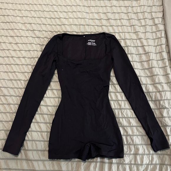 Garage | Pants & Jumpsuits | Garage Square Neck Romper | Poshmark